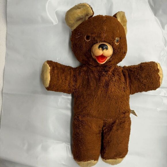 Toys | Vintage Its A Wonderfulideal Rubber Face Teddy Bear Usa Made ...